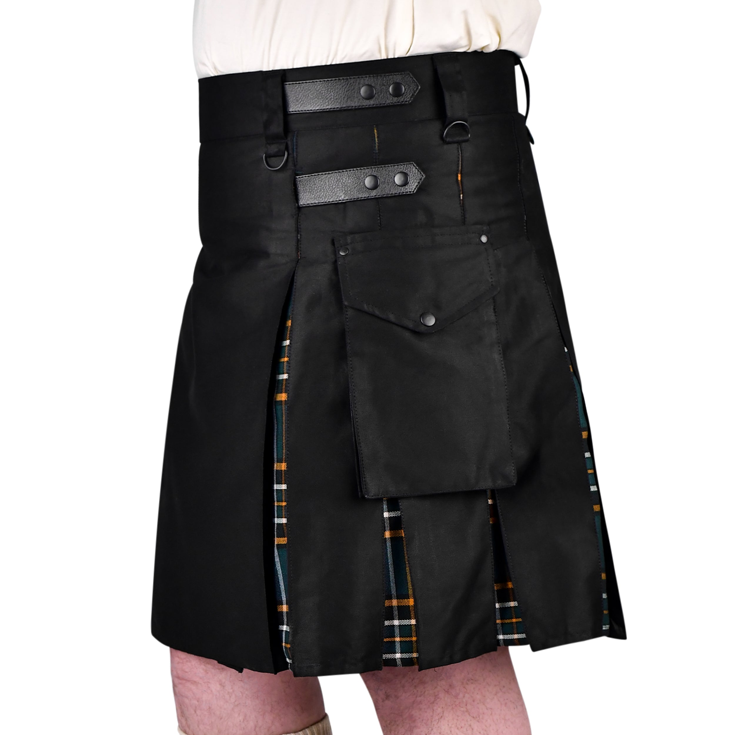 Irish Heritage Hybrid Utility Kilts for Men Scottish Traditional Kilt