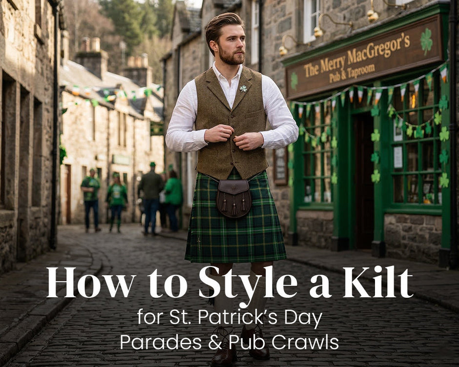What to Wear on St. Patrick’s Day: Irish Kilt Outfit Ideas – Highland ...