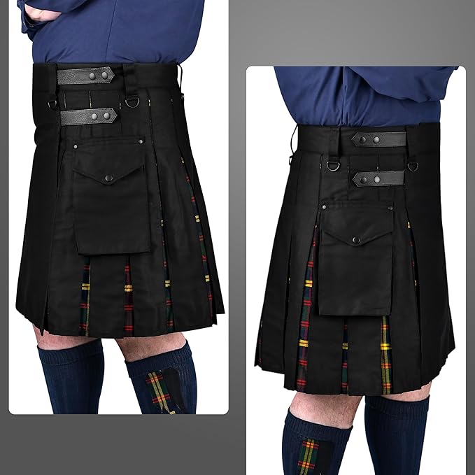 Leathernecks Us Marine Corps Hybrid Utility Kilts for Men Scottish Tra