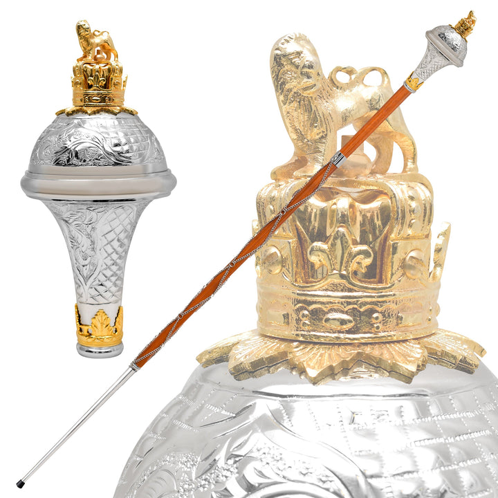 Drum Major Mace | Premium Quality Marching Band Mace – Highland Redstone
