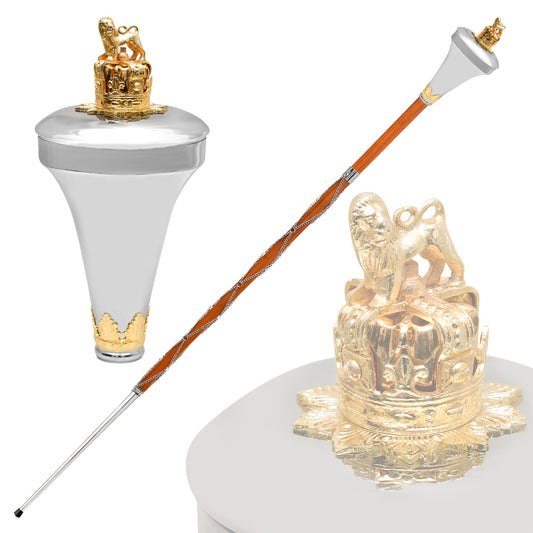 Drum Major Mace | Premium Quality Marching Band Mace – Highland Redstone US