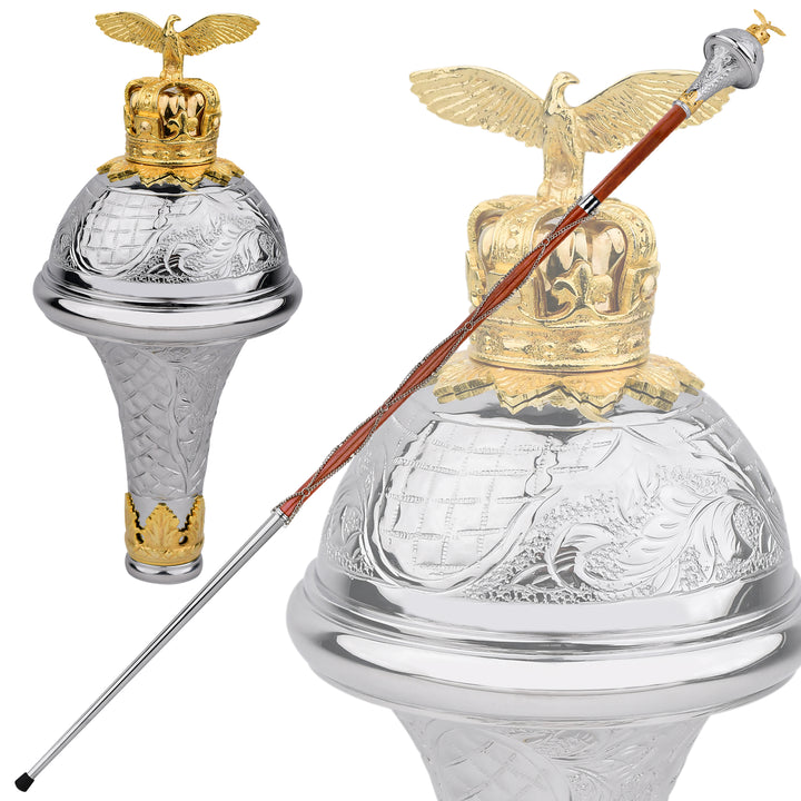 Drum Major Mace | Premium Quality Marching Band Mace – Highland Redstone