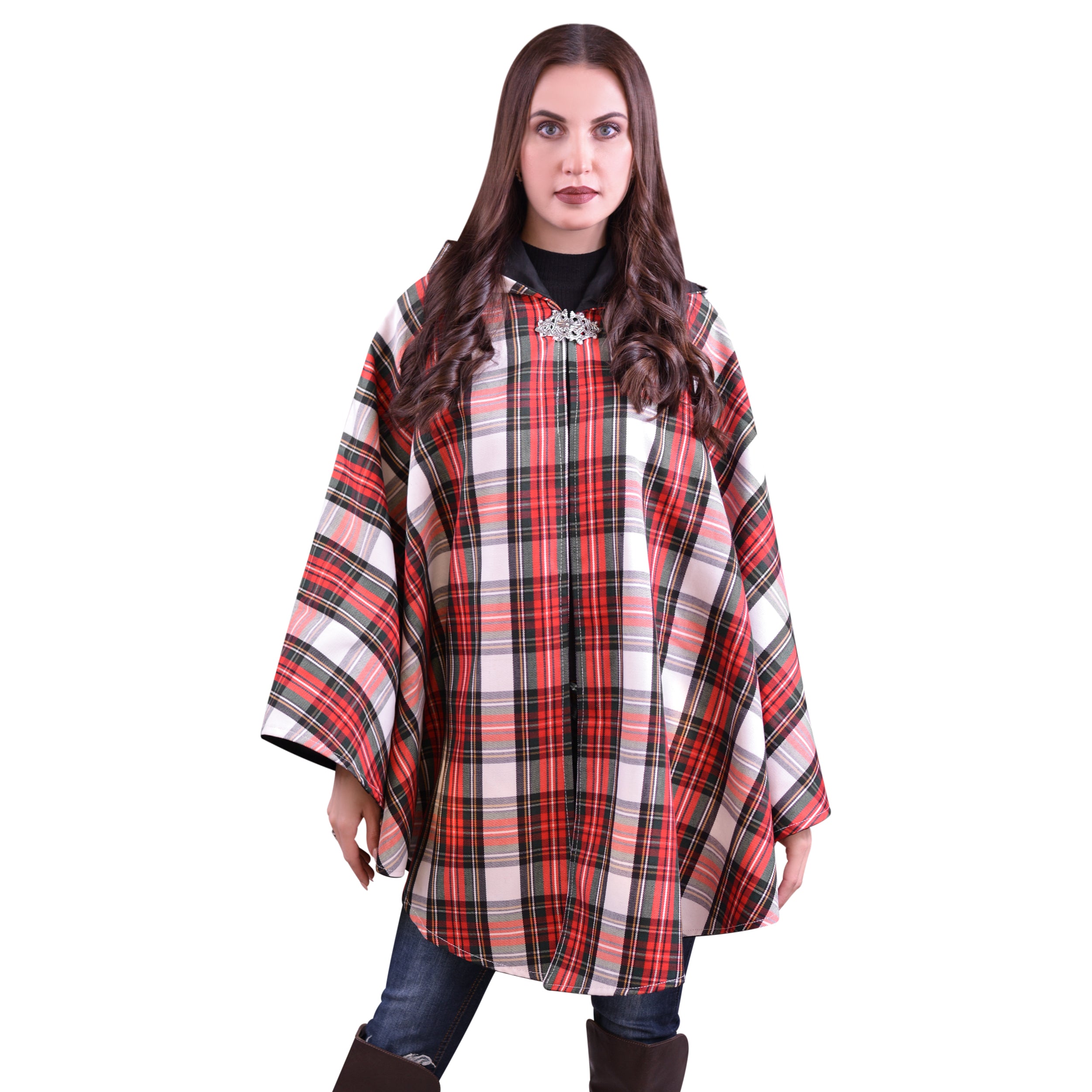 Women Tartan Cape - Dress Stewart – Highland Redstone US
